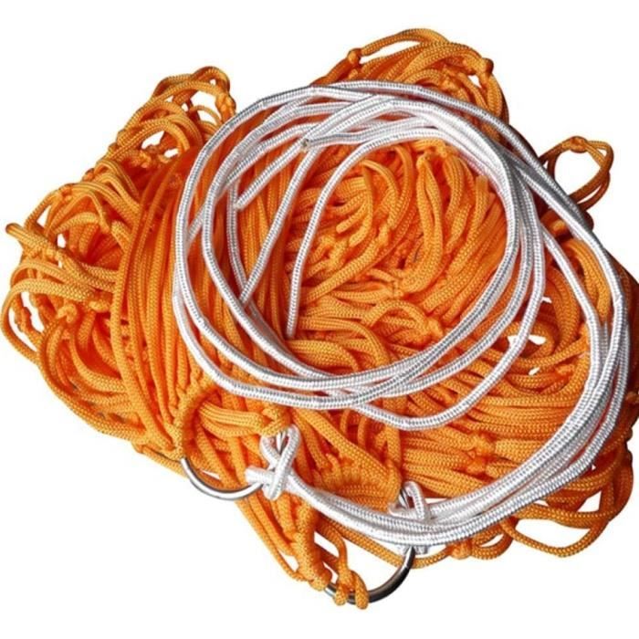 Nylon Corde Maille Hamac Maille Corde Hamac Plage Extérieure Respirante ...