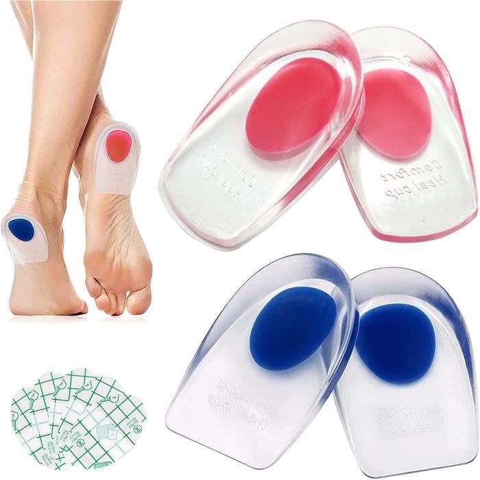 Semelles Orthopédiques - Coussinets Talon 4 Gel Épine Calcanéenne ...