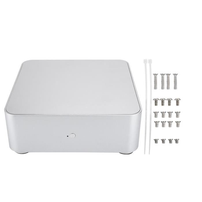 Mini boîtier informatique ITX, bureau Minis boîtier en alliage d ...