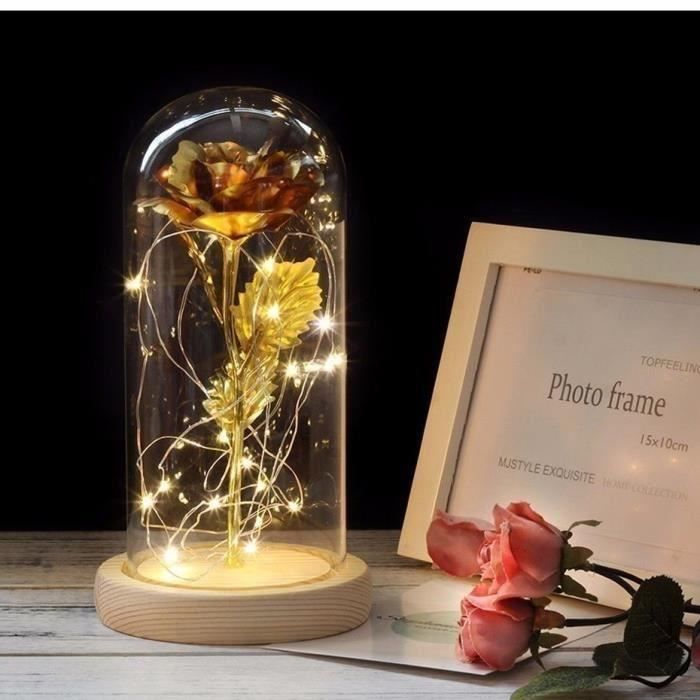La Rose Eternelle et lumière LED La Rose Eternelle et lumière LED