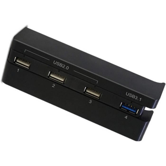 Hub Usb 4 Ports Usb 2.0 3.1 Pour Console De Jeu Ps4 Slim[n1757 ...