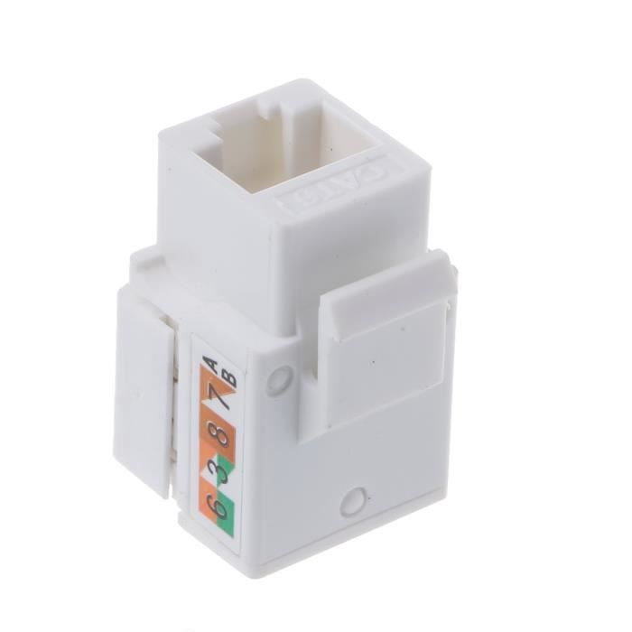 Socket d'information du module réseau Cat6 RJ45 Adaptateur de ...