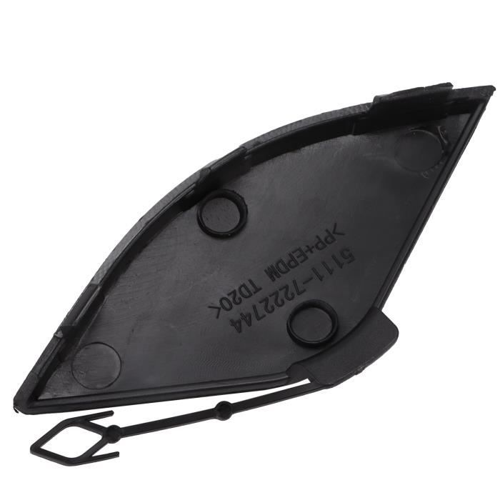 Couvercle de crochet de remorque - Garosa - 51117222744 - ABS - Noir ...