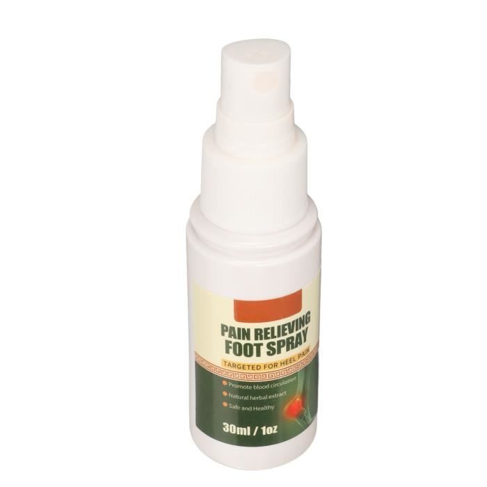 KIMISS Spray anti-douleurs 2 pièces 30ml pied talon douleur douleur ...
