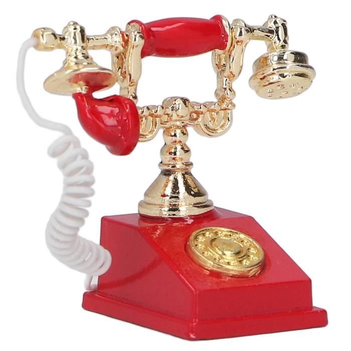 Modèle de mini téléphone - KIMISS - Téléphone rétro - Décoratif ...