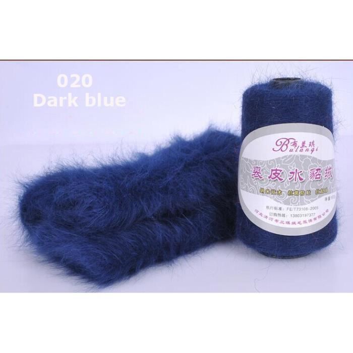 Jupe élastique en cachemire de vison multicolore pour femme, hiver 2023 ...