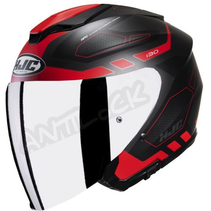 HJC JET i30 ATON AVEC VISIÈRE MIROIR IRIDIUM - Cdiscount Auto