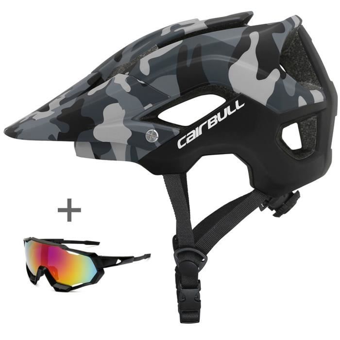 Casque de vélo VTT homme - Protection intégrale - Modèle ultraléger ...