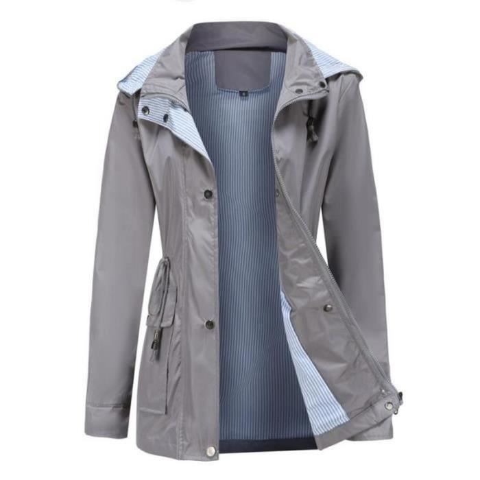 IMPERMEABLE - TRENCH - CAPE DE PLUIE - COUPE VENT - ANORAK TRENCH femme ...