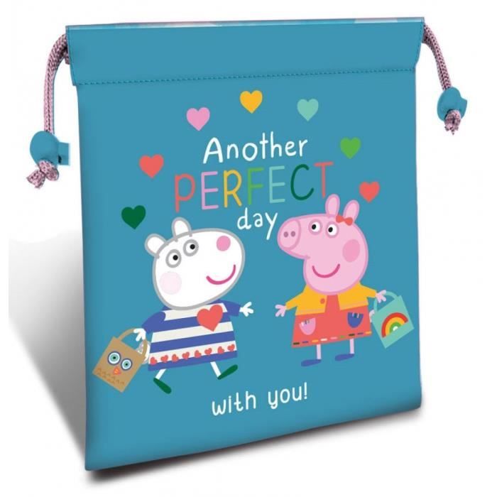 Sac à goûter Peppa Pig - azul - 30x10x25 cm - Cdiscount Bagagerie ...