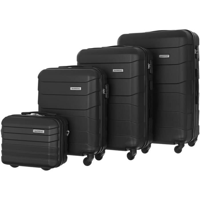 Set De 3 Valises + Valise Cosmétique | Valise Cabine 34L 55X40X20Cm ...