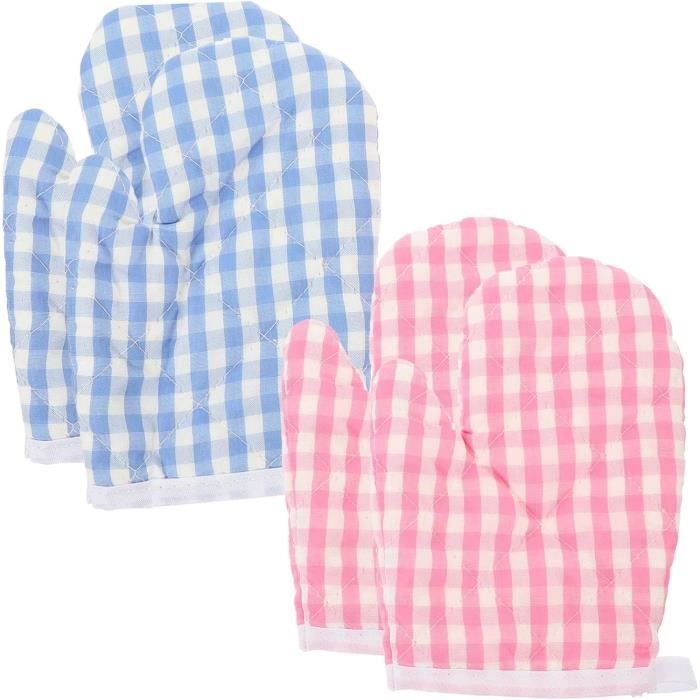 Lot De 4 Isolants Moufles Pour Enfants En Bas Âge De Four Pour Enfants ...