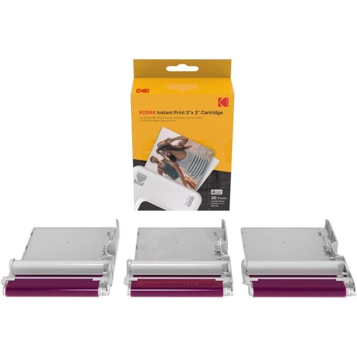 Icrg330 - Cartouche Et Papiers 30 Photos Format 7,6 X 7,6 Cm ...