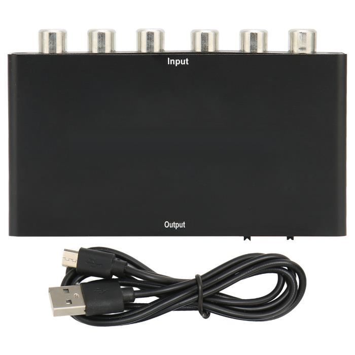 VBESTLIFE Double adaptateur d'interface multimédia AV vers HD ...