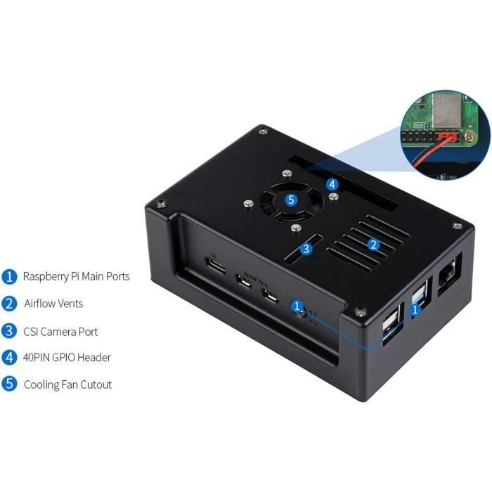 Écran Tactile Dsi 43 Waveshare Raspberry Pi 4b Résolution