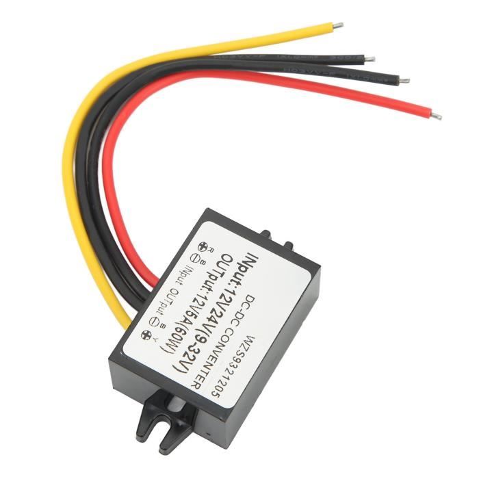 DEX Régulateur de tension DC à DC DC à DC Tension Régulateur Convertisseur de Tension 12V24V 9 à ...
