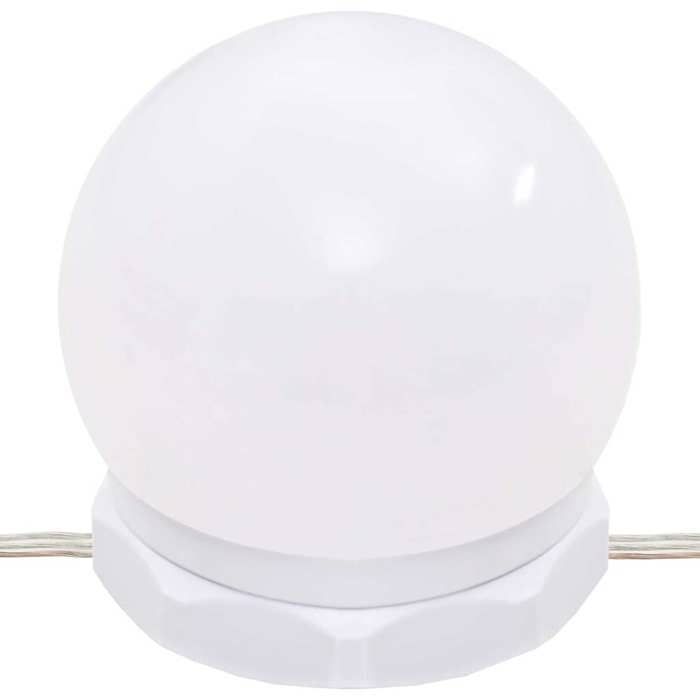 "Automne/hiver" Brun Coiffeuse avec LED Chêne marron 60x40x140cm ...