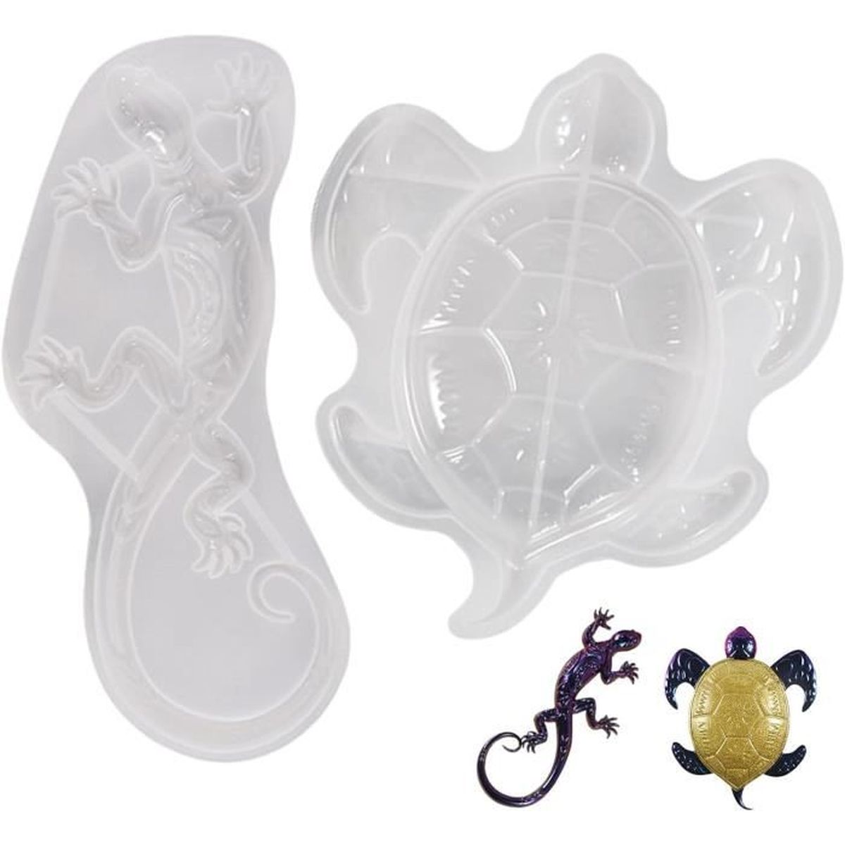 Moule resine epoxy,Moule en silicone pour tortue de mer avec moules en ...