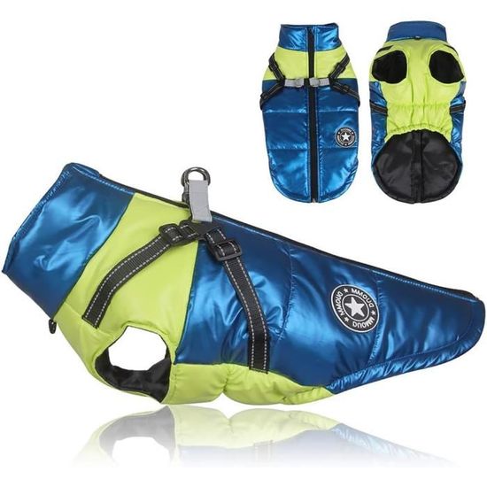 Manteau Chien Avec Harnais D'Hiver Manteau Pour Chien, Manteau Chaud ...