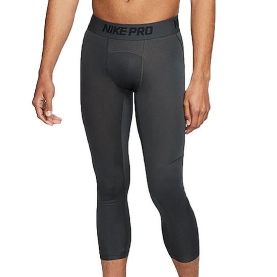 Collant de compression Gris Homme Nike 3/4 Grey - Cdiscount Sport