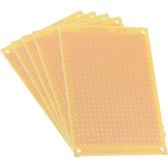 5Pcs Carte De Prototypage Pcb Prototype Plaque Circuit Imprimé ...