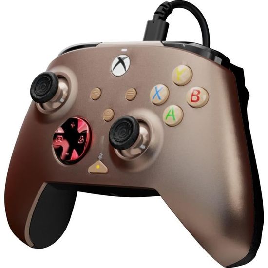 Xbox Manette Filaire Rematch Glow Nubia Bronze[Y659] - Cdiscount ...