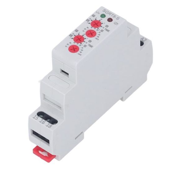 VBESTLIFE relais temporisé de cycle Relais temporisé 5A AC DC 12‑240V ... VBESTLIFE relais temporisé de cycle Relais temporisé 5A AC DC 12‑240V ...