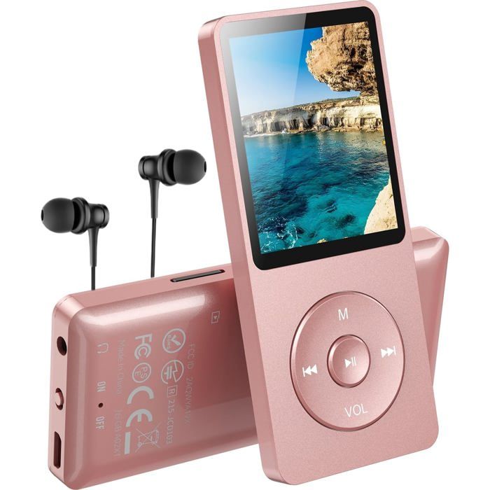 Mp3 Classique 16Go Ultra-Longue Autonomie Jusqu'À 70 Heures De Lecture ...