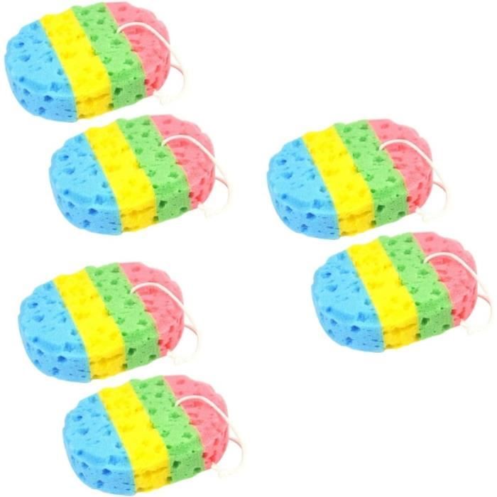 6 Pièces Éponges À Récurer Éponge En Mousse Éponge De Lavage Du Corps ...