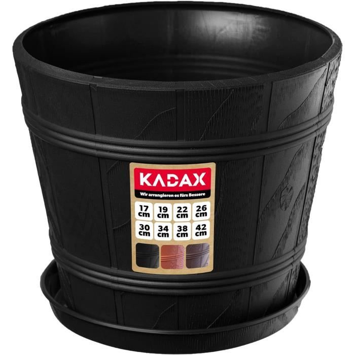 Pot De Fleurs - Bac À Fleurs Avec Soucoupe - Bac À Plantes - Aspect ...