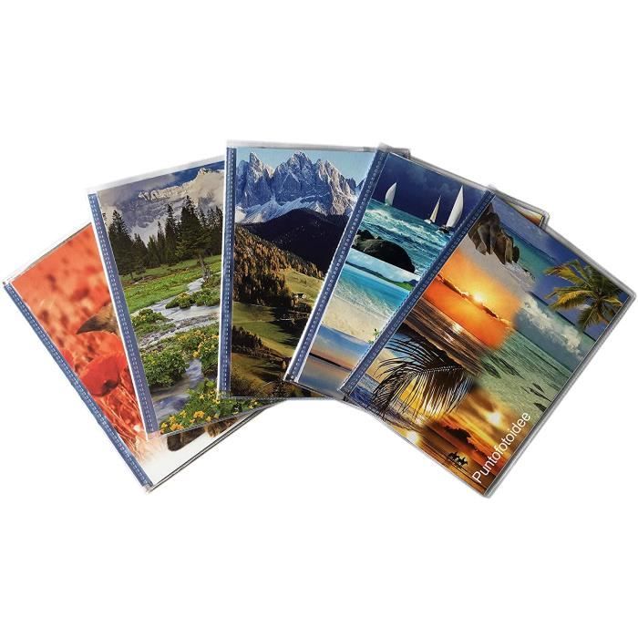 10 albums à pochettes 10 x 15 pour 400 photos (40 photos cades) avec ...