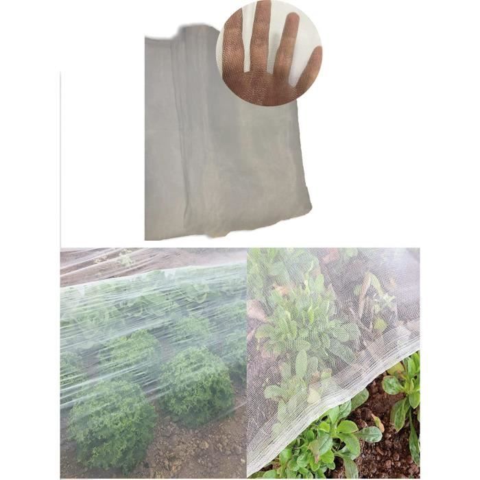 Filets pour Jardin Anti-Insectes en Maille Fine Filet de Protection des ...