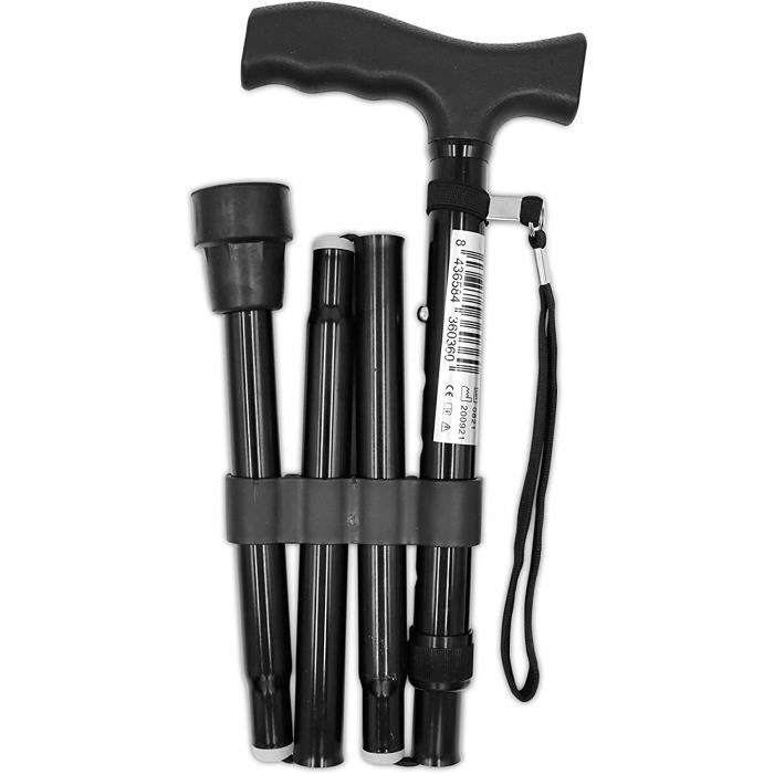 Canne de Marche Pliable Femme, Canne Pliante et Réglable, Canne de ...