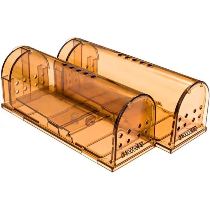 Enjoymentlin Lot de 2 pièges à souris sans danger pour les rongeurs 17 ...