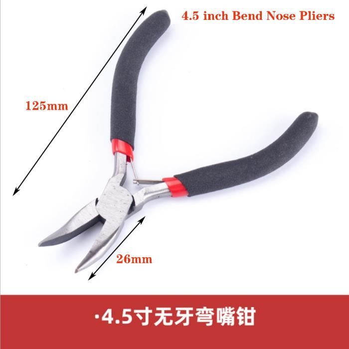 Pliant des pinces au nez - Pince À Bout De Nez Rond En Acier Trempé Au ...