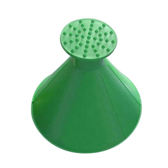 Vert - Grattoir à glace rond en forme de cône magique, accessoires de ...