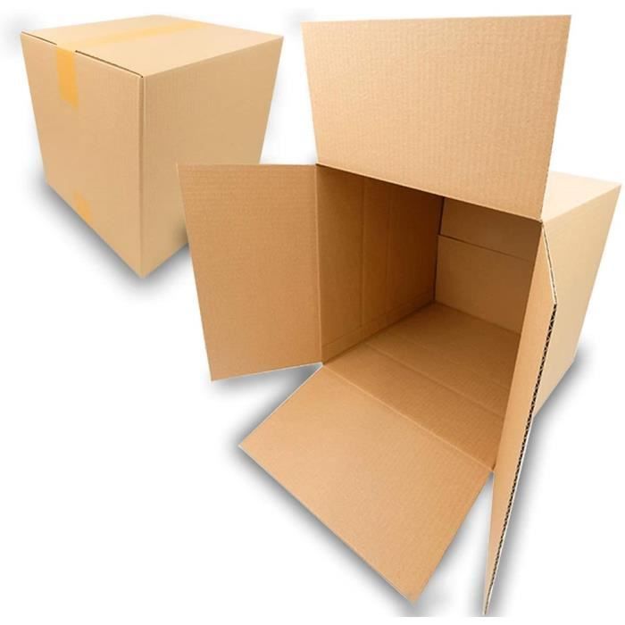 KK 40 Lot de 25 cartons pliables 300 x 300 x 300 mm438 - Cdiscount ...