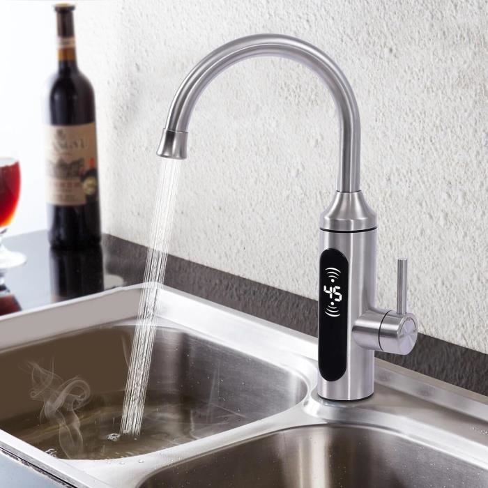 Robinet Électrique 3300 W - Avec Chauffe-Eau Instantané Rotatif À 360 ...