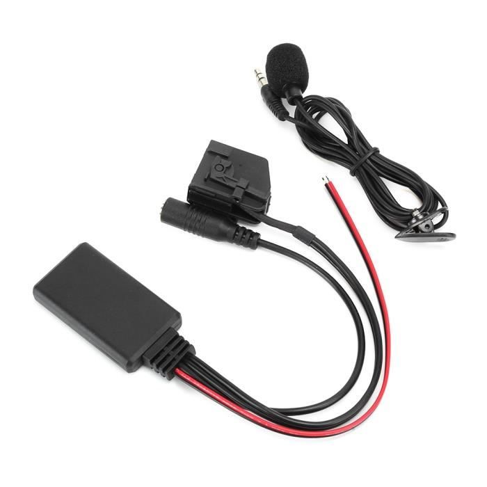 Dilwe Adaptateur AUX pour Sharan Adaptateur Bluetooth 18Pin MFD2 RNS2 Câble Auxiliaire Radio ...