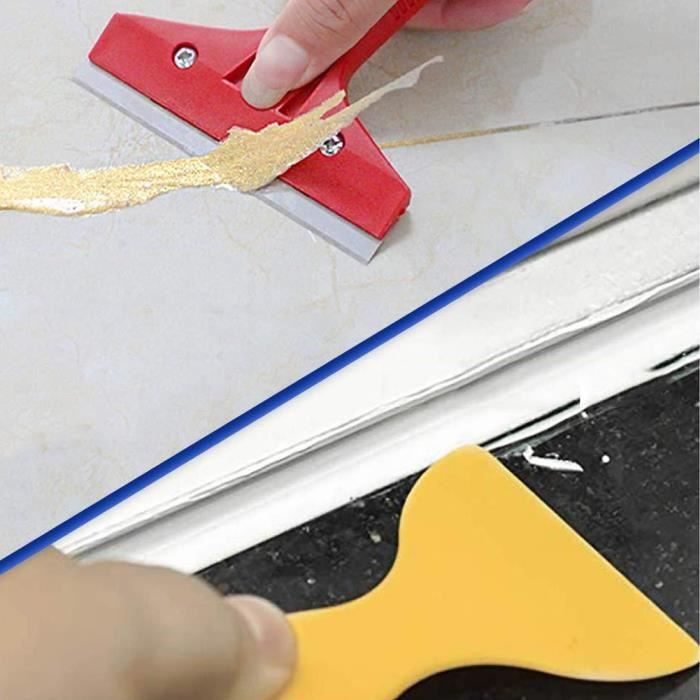 Duokon Épandeur de mastic 13Pcs/Set Kit de Retrait de Mastic en ...