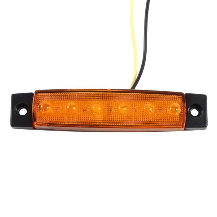 Feu de gabarit latéral 10x 6 feux de gabarit latéraux à indicateur LED ...