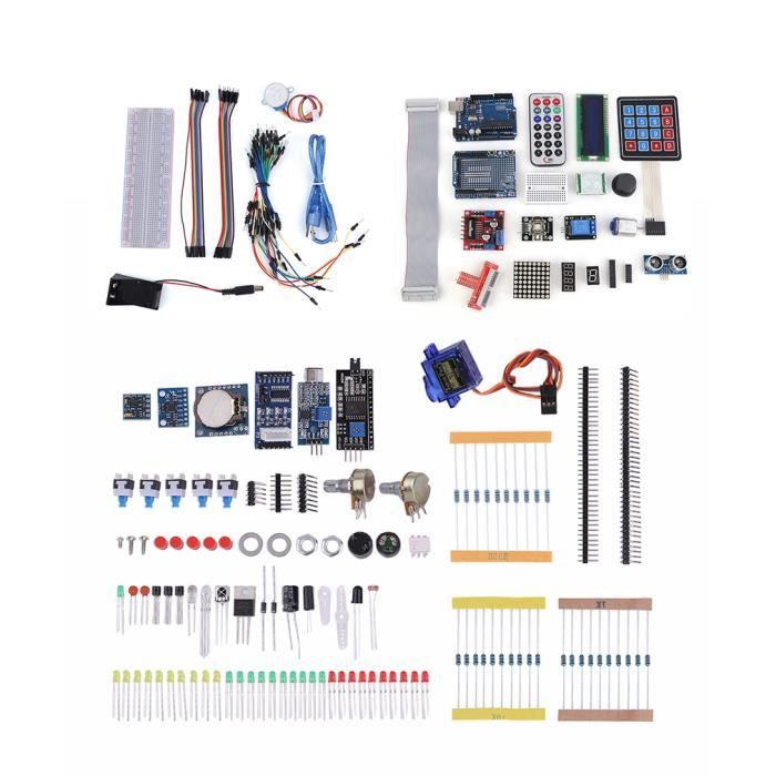 Professionnel Arduino UNO R3 Kit de démarrage Kit de bricolage ...