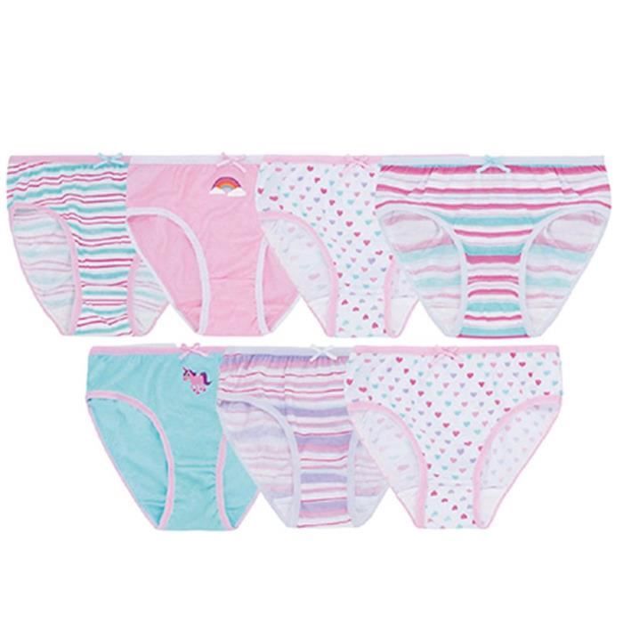 Tom Franks - Slips - Fille Blanc / rose / bleu - Cdiscount Prêt-à-Porter