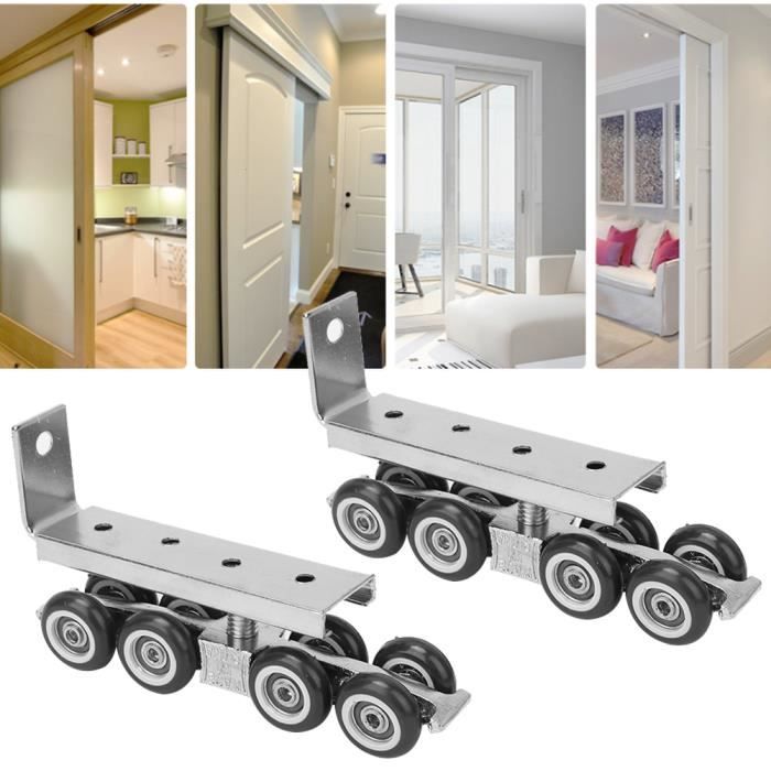 Rouleau pour porte coulissante matériel roues suspendues roue de rail ...