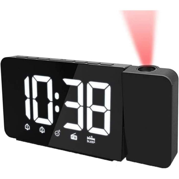 Réveil Avec Projection Au Plafond, Radio Fm, Réveils Numériques Pour ...