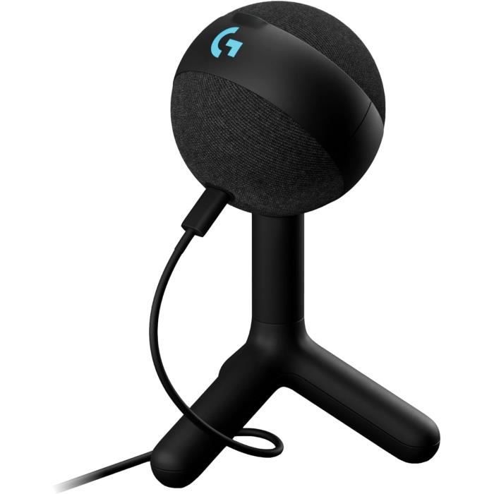 Yeti Orb Microphone Gaming Rvb À Condensateur Avec Lightsync, Usb Prêt ...