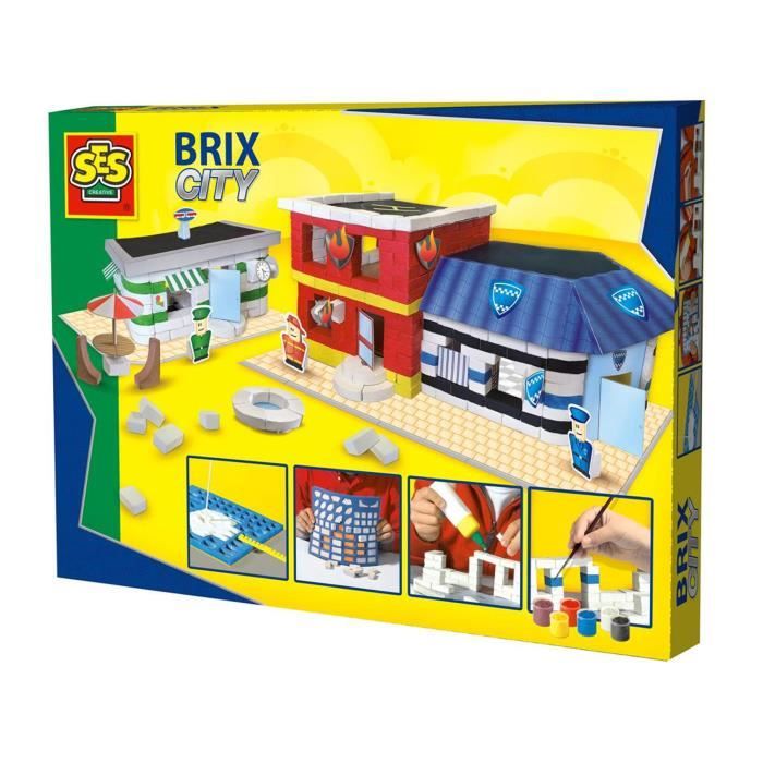 Jeu de construction Brix City : La ville aille Unique Coloris Unique ...