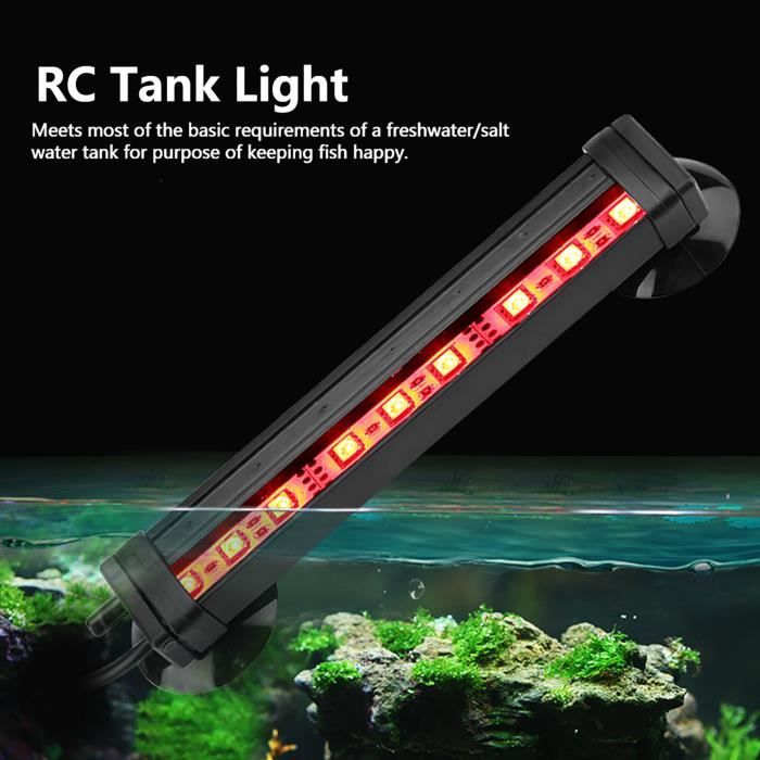 TMISHION kit de lumière d'aquarium Fish Tank Bubble Light Underwater ...