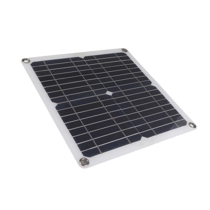 VGEBY Panneau solaire 200W 12V Panneau solaire monocristallin de Kit de panneau solaire portatif ...