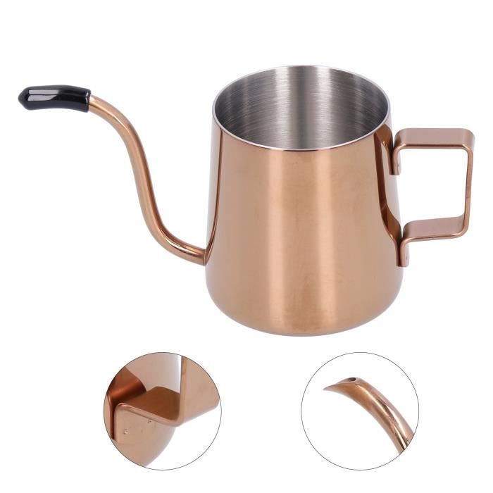 YOSOO Gooseneck Kettle, Coffee Pot Drip Coffee Pot Glossy Rose Gold ...
